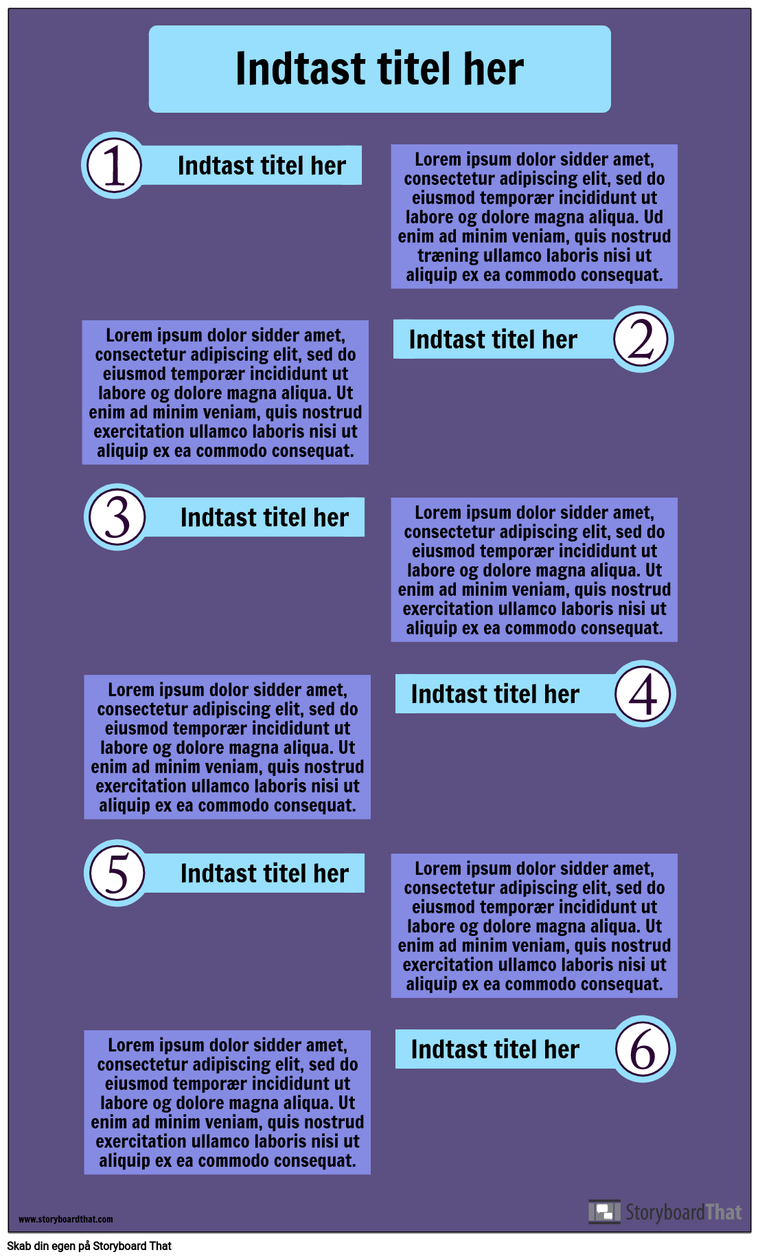 Proces og Procedure | GRATIS Infographic Maker