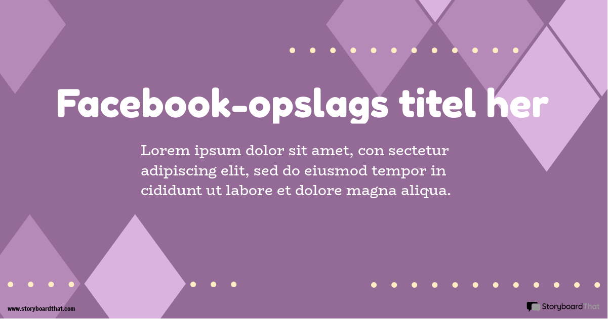 Firmaskabelon til Facebook 2 Storyboard par da-examples
