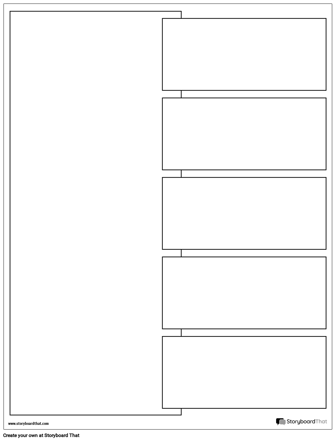 Graphic Novel Layout 7 Storyboard por da-examples