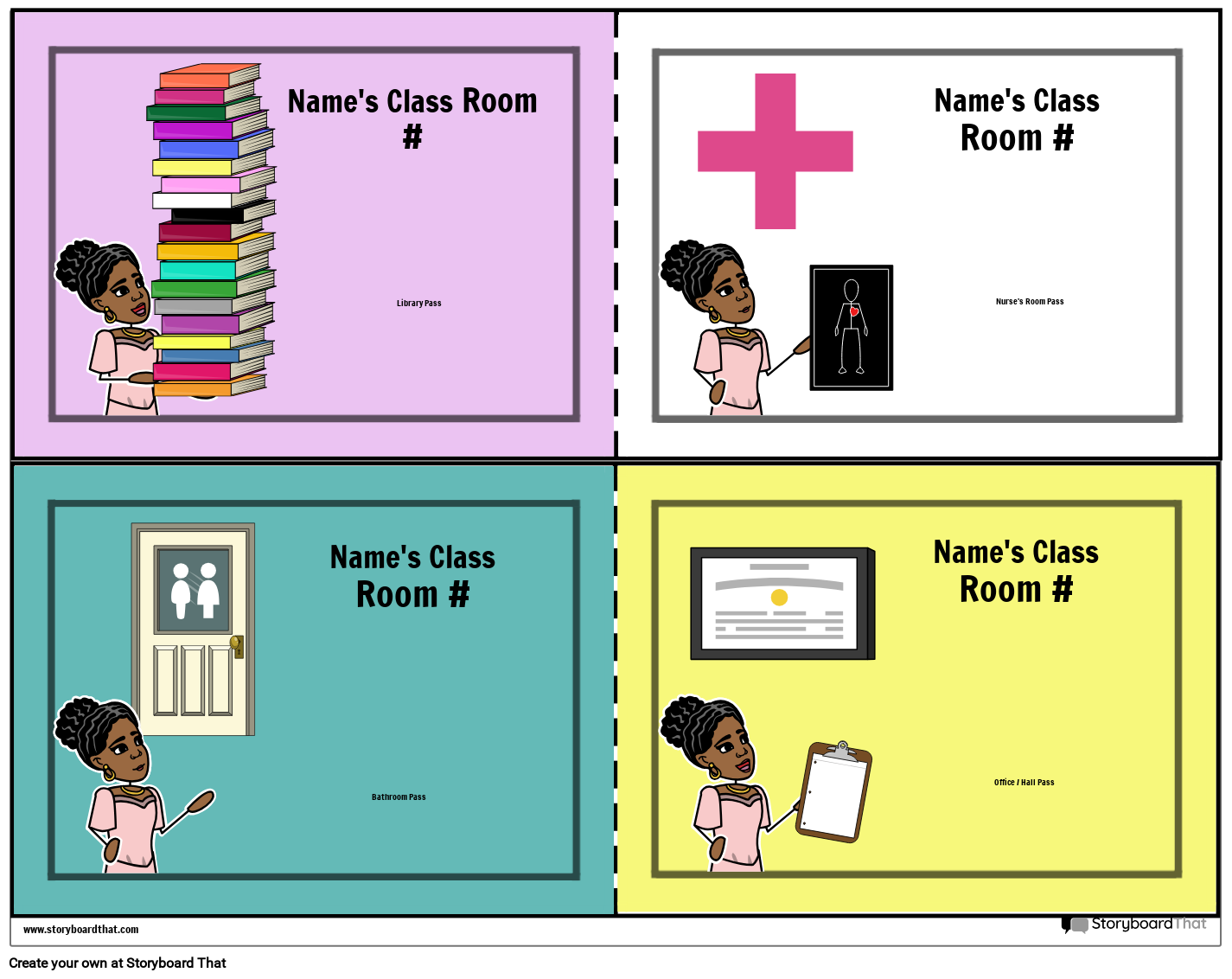 Hallpas 4 Storyboard por da-examples