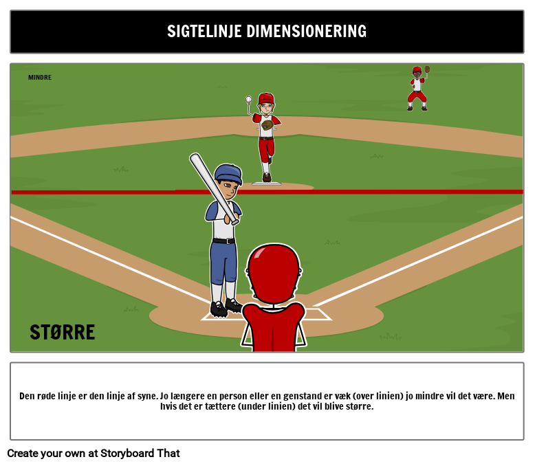 Line of Sight og Størrelsesguide Storyboard by da-examples