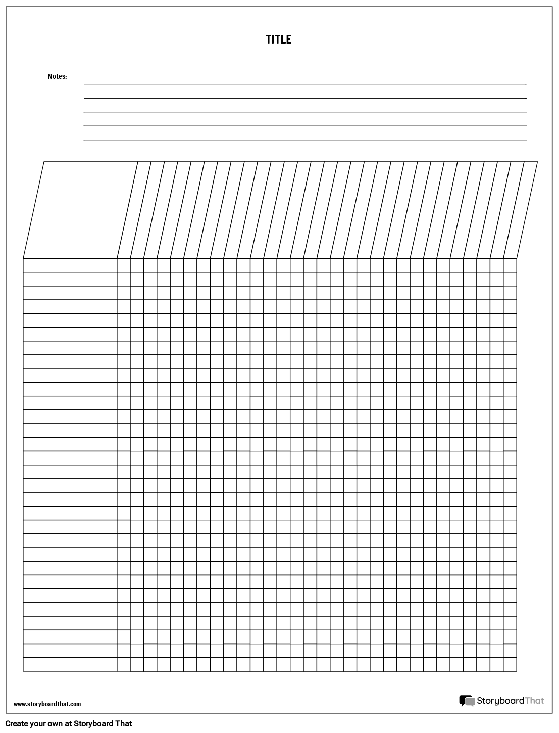 Lodret Karakterskabelon Storyboard por da-examples