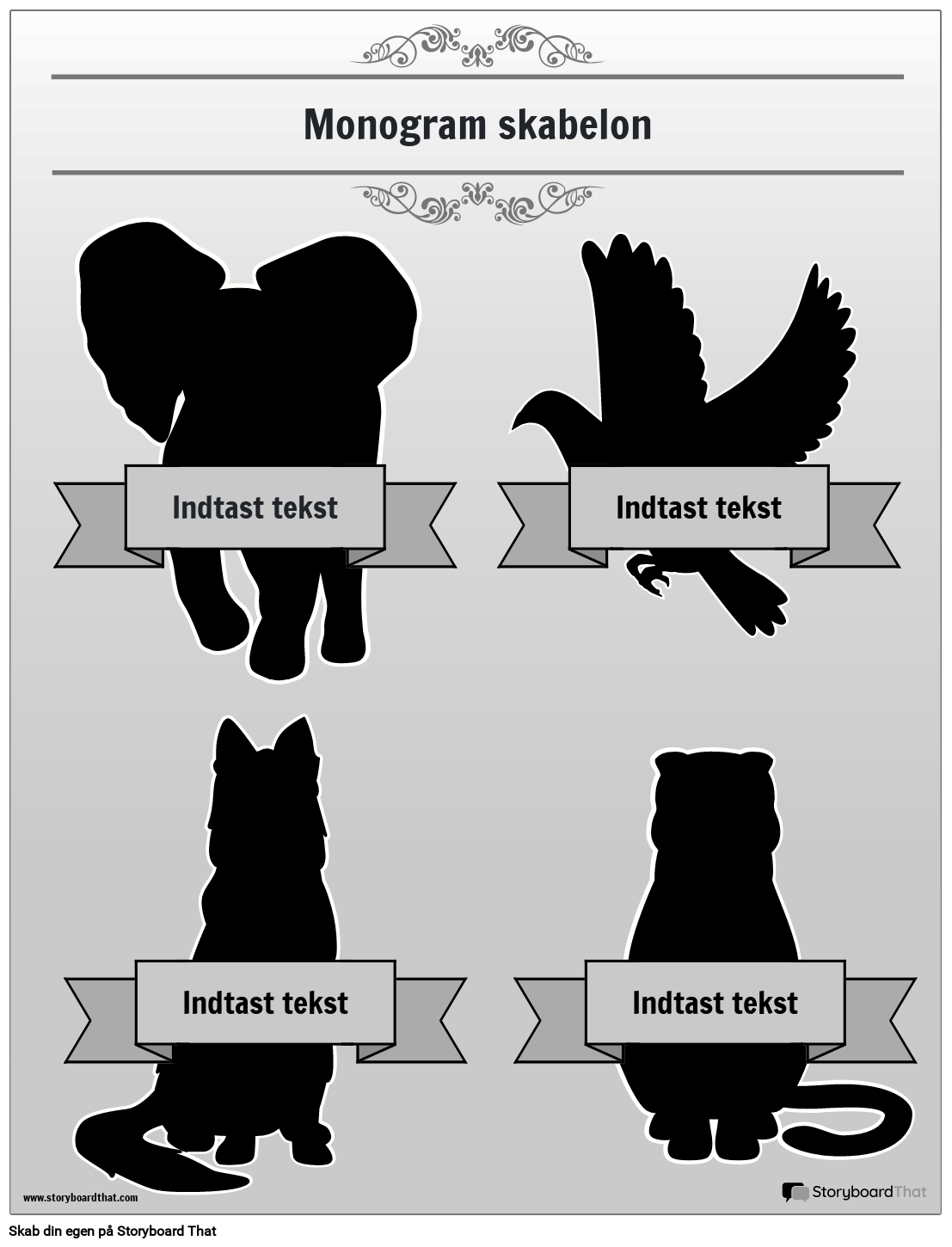 Monogram 3 Storyboard por da-examples