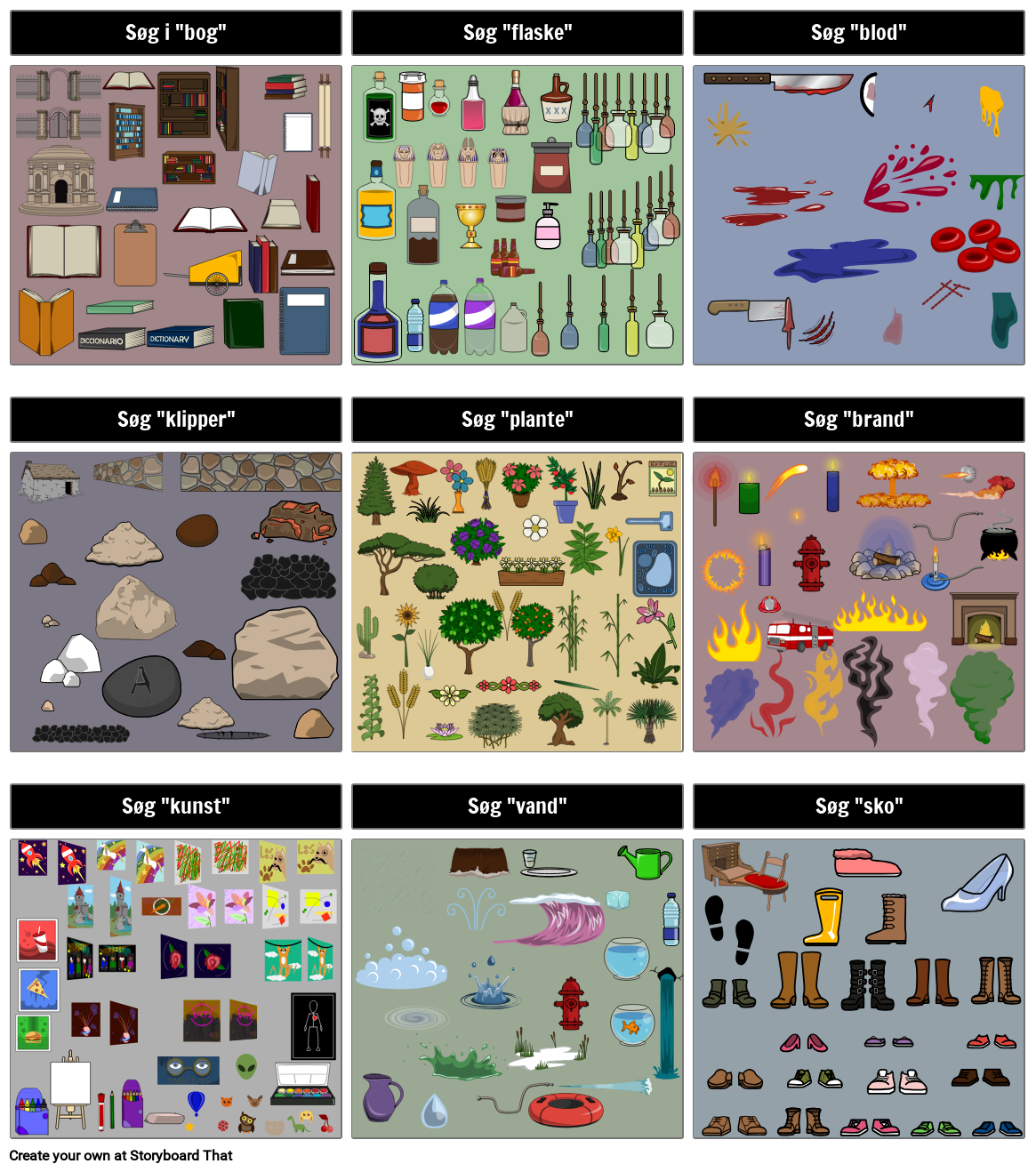 Søg Forslag Storyboard por da-examples