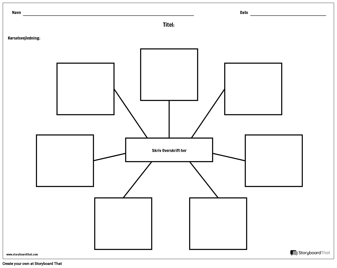 Spider Map - 7 Storyboard af da-examples