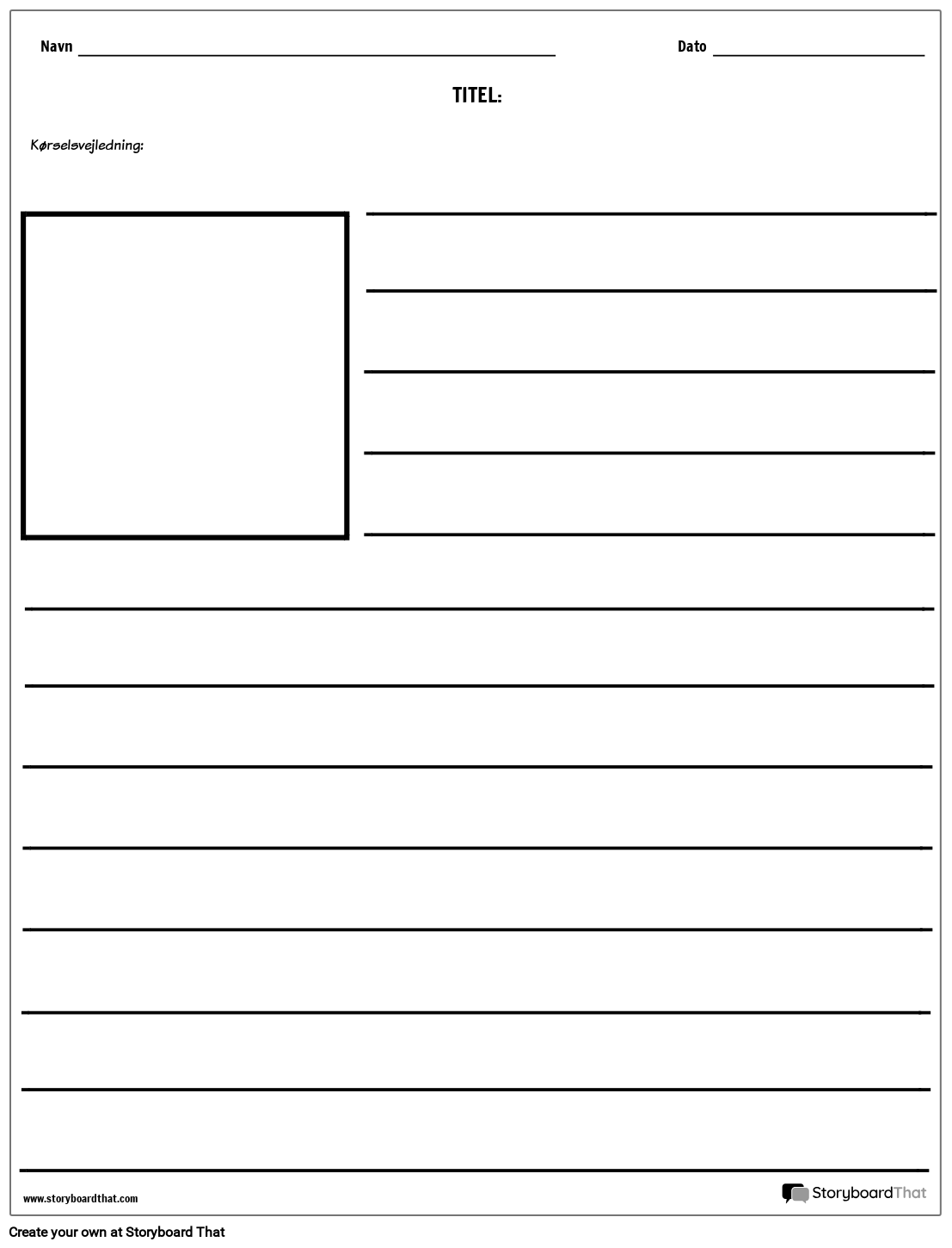 Square Illustration Storyboard por da-examples