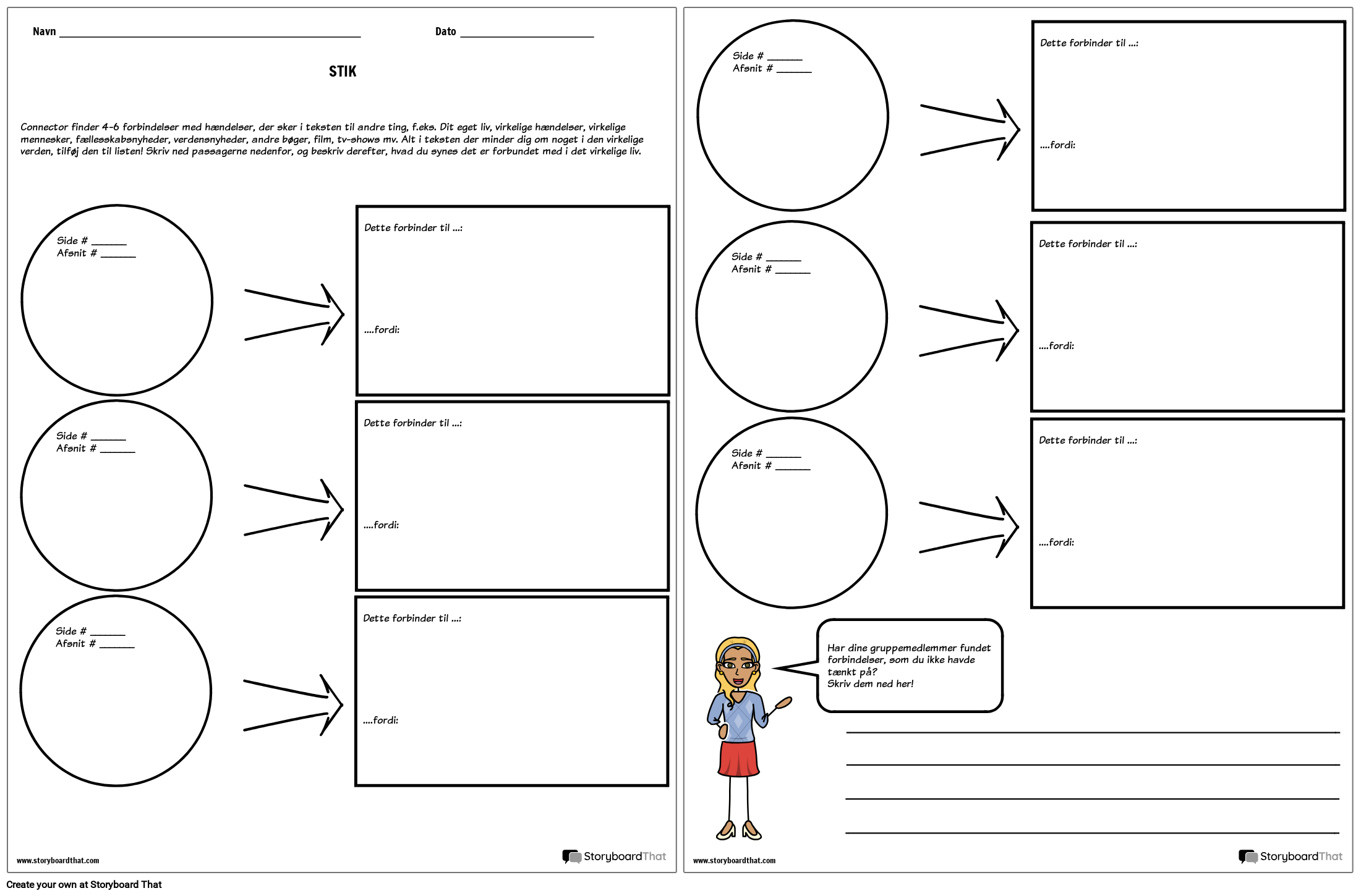 Stik Storyboard af da-examples