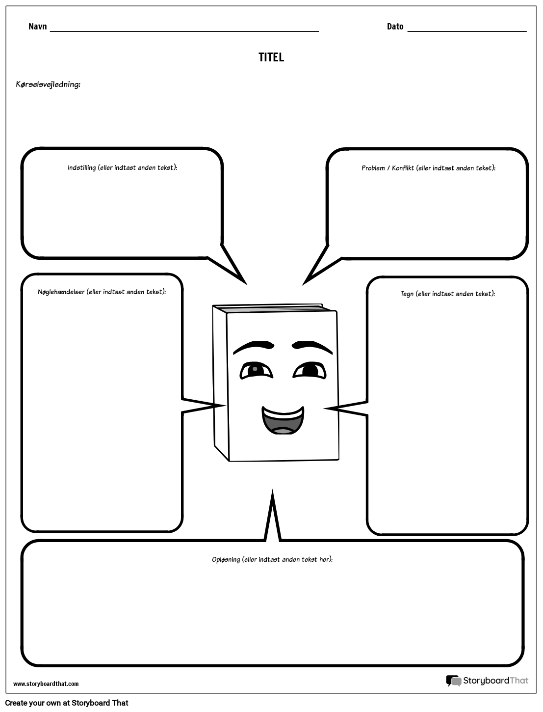 Story Map - Book Storyboard por da-examples