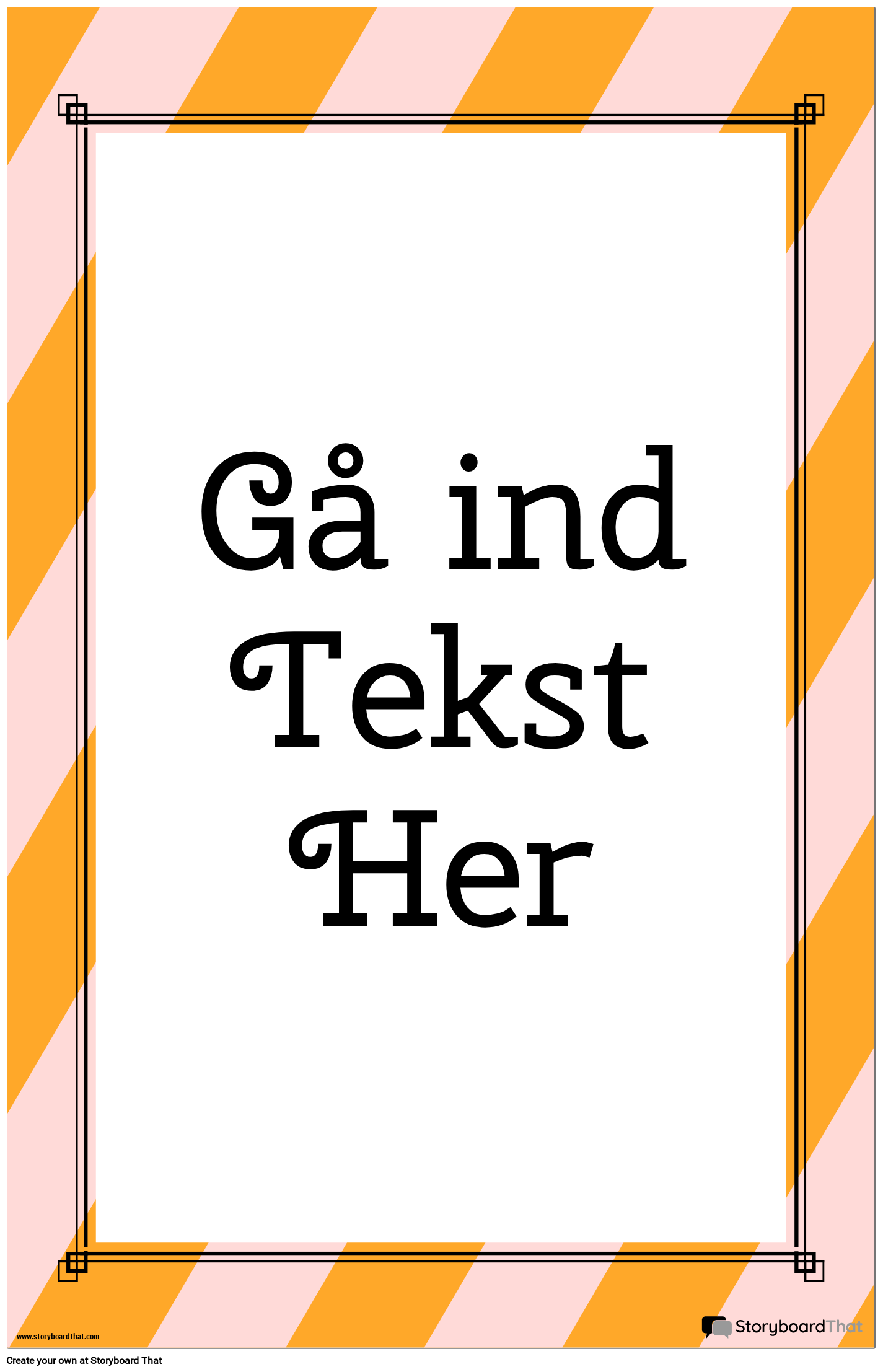 Stribet Lodret Citatplakat Storyboard af da-examples