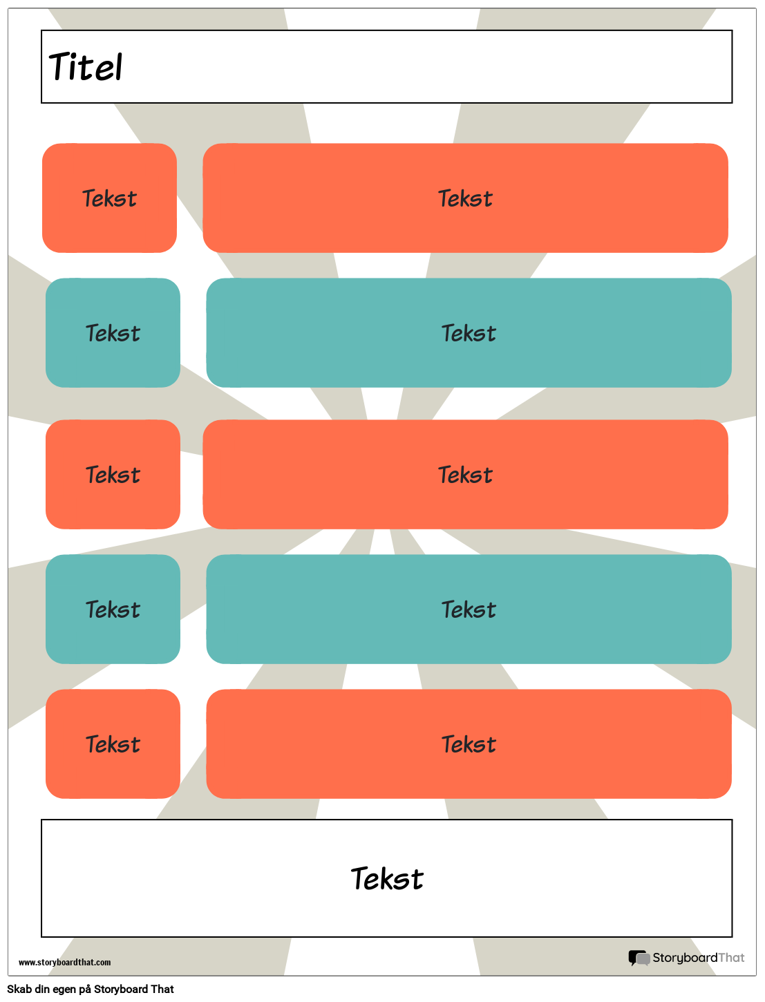Tekststruktur 3 Storyboard por da-examples