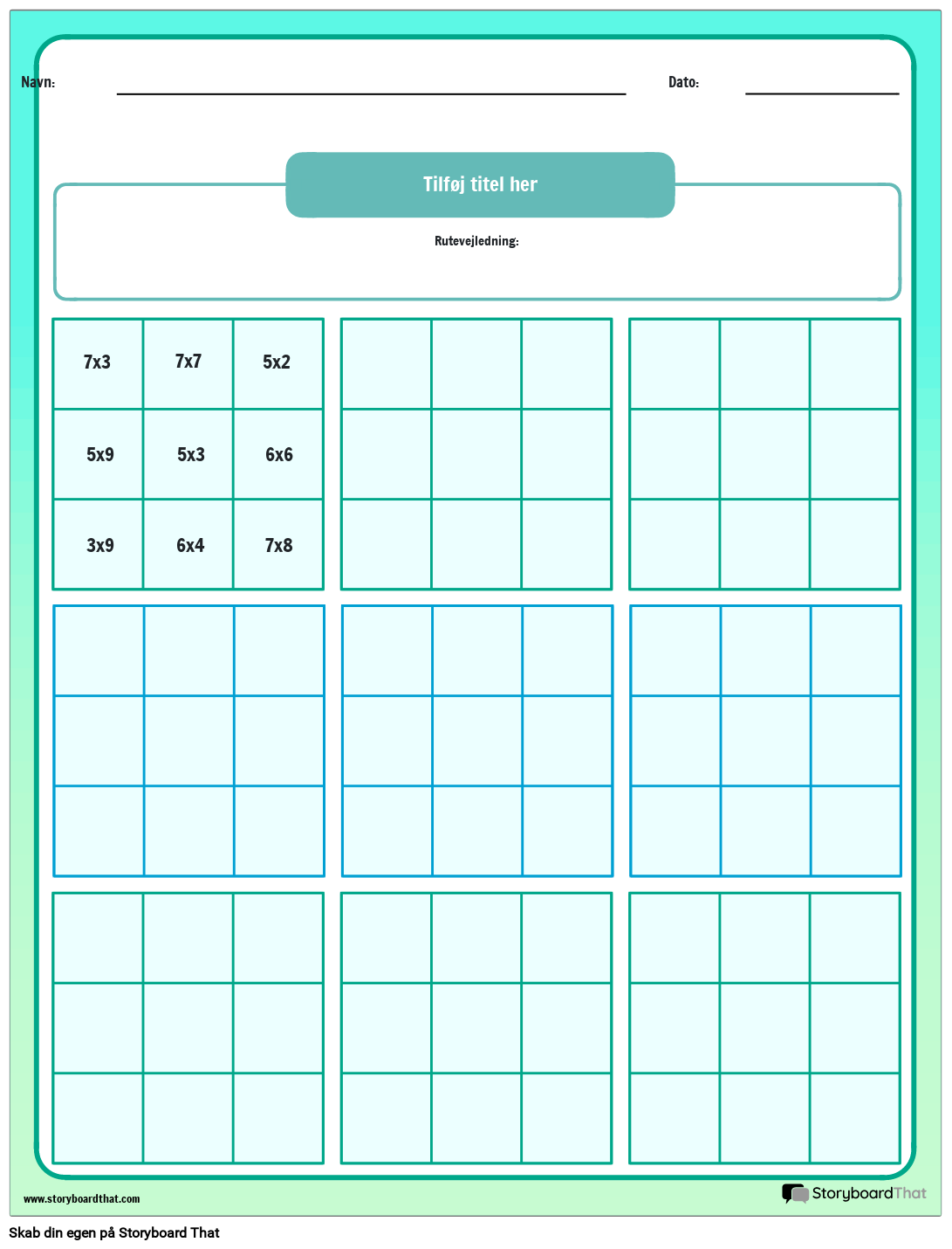 tic-tac-toe-multiplikation-regneark-til-matematikspil