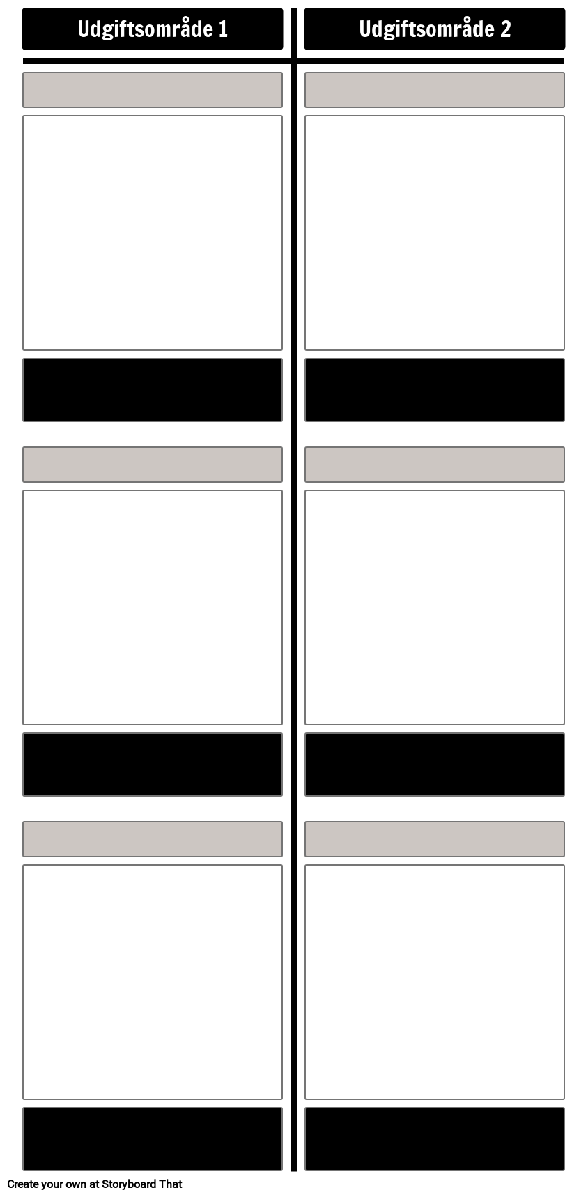 Titel / Beskrivelse T-Chart القصة المصورة من قبل da-examples