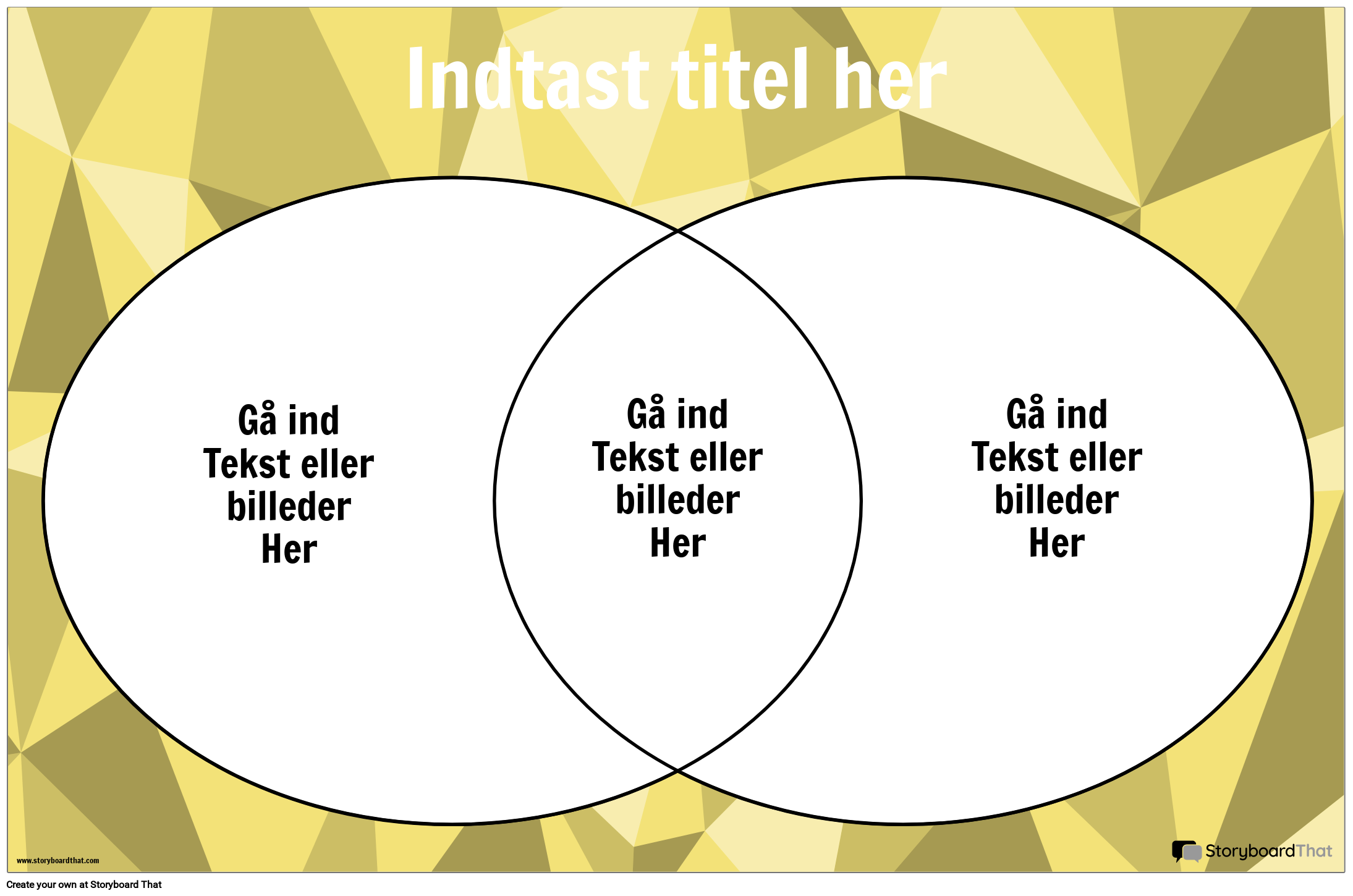 Venn-diagram 2 Cirkler Storyboard por da-examples