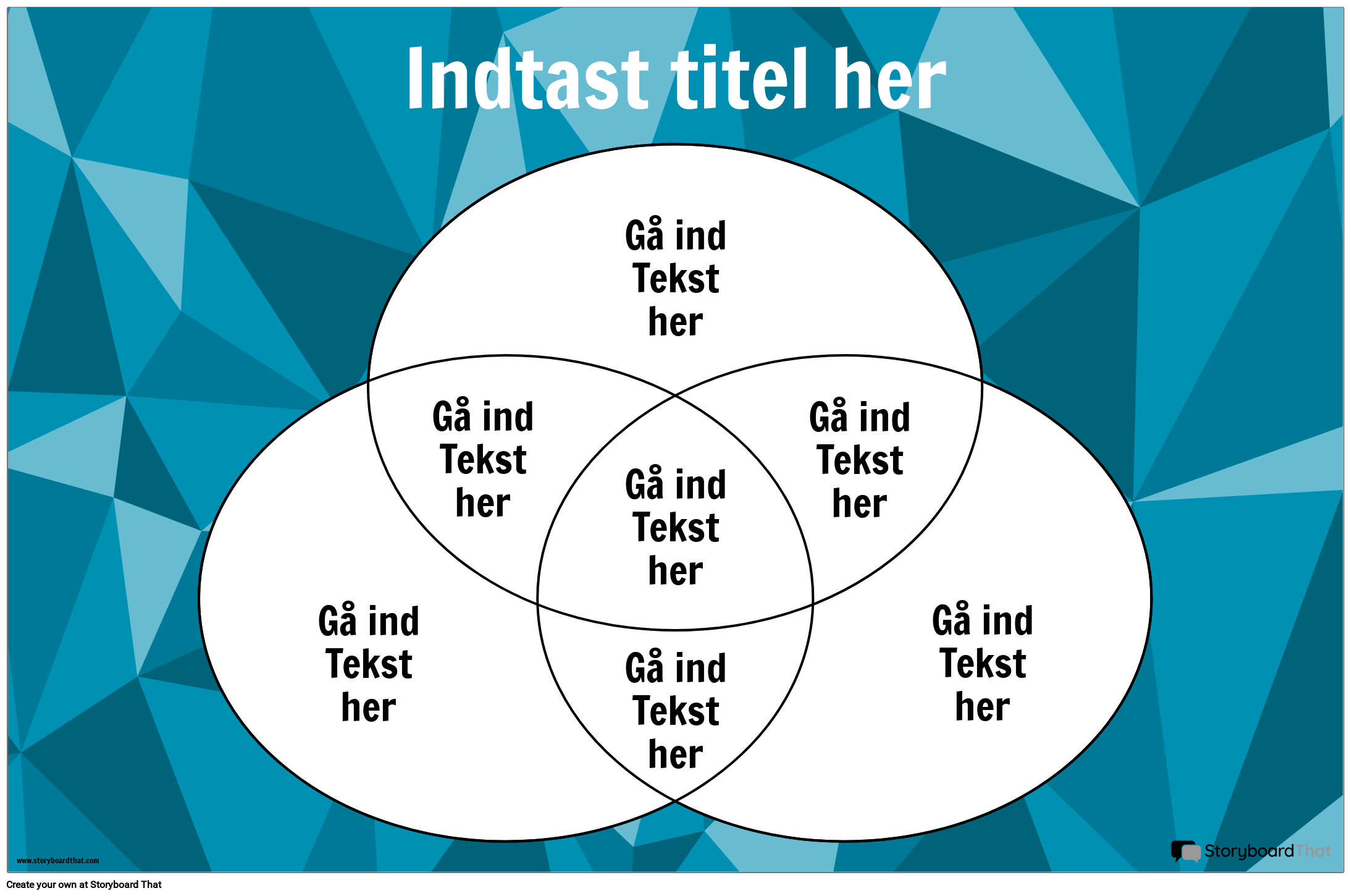 Venn Diagram 3 Cirkler Storyboard af da-examples Venn Diagram 3 Cirkler Storyboard af da-examples