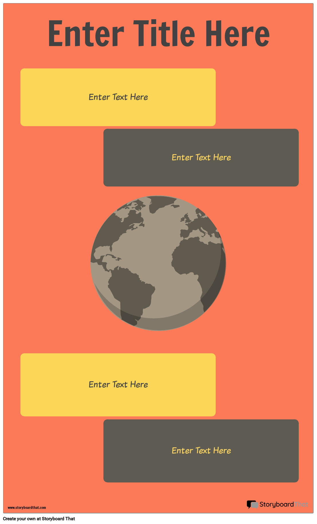 World PSA Infographic Storyboard af da-examples