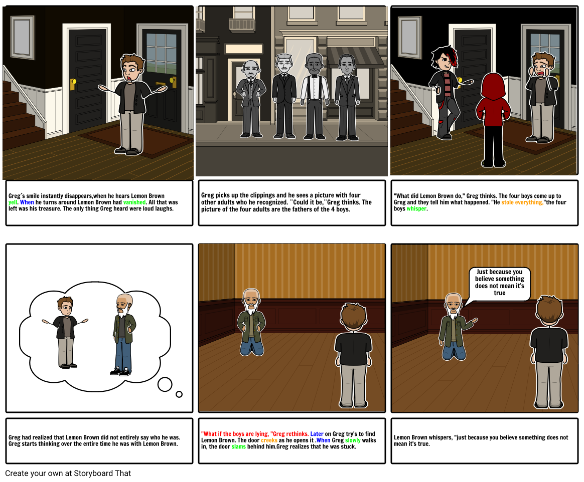 Short Story Storyboard por da162aa7