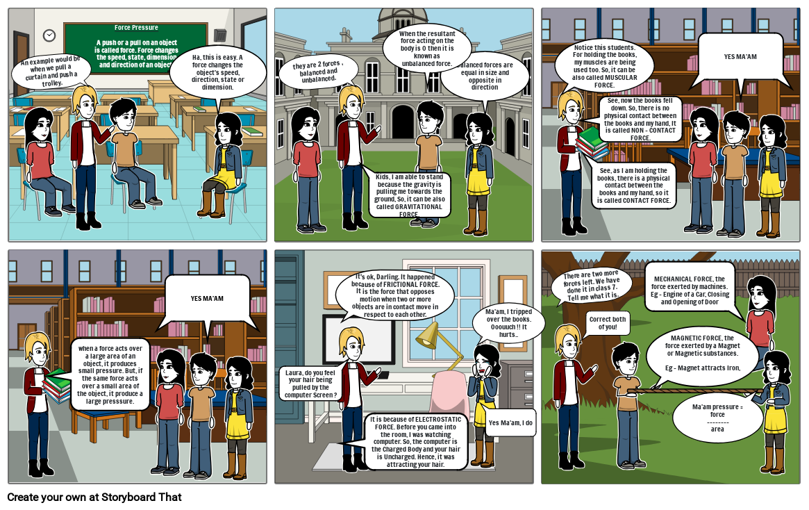 FORCE AND PRESSURE COMIC القصة المصورة من قبل da63ce92