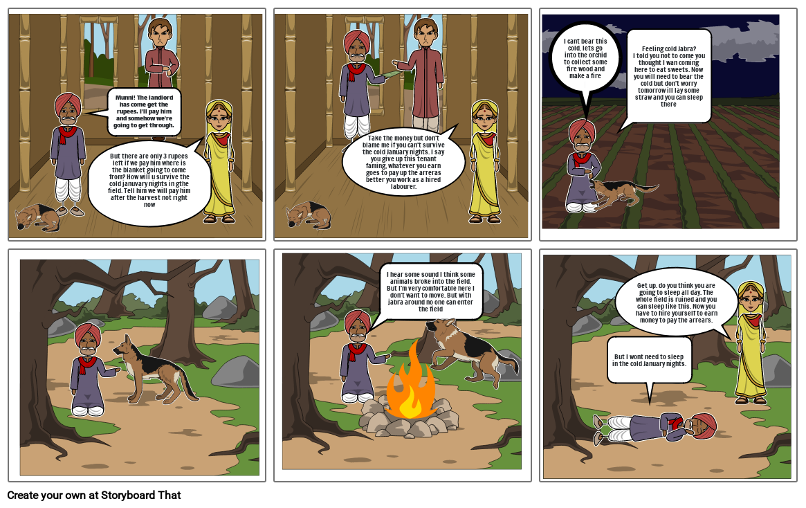 January Nights Storyboard by daneesh