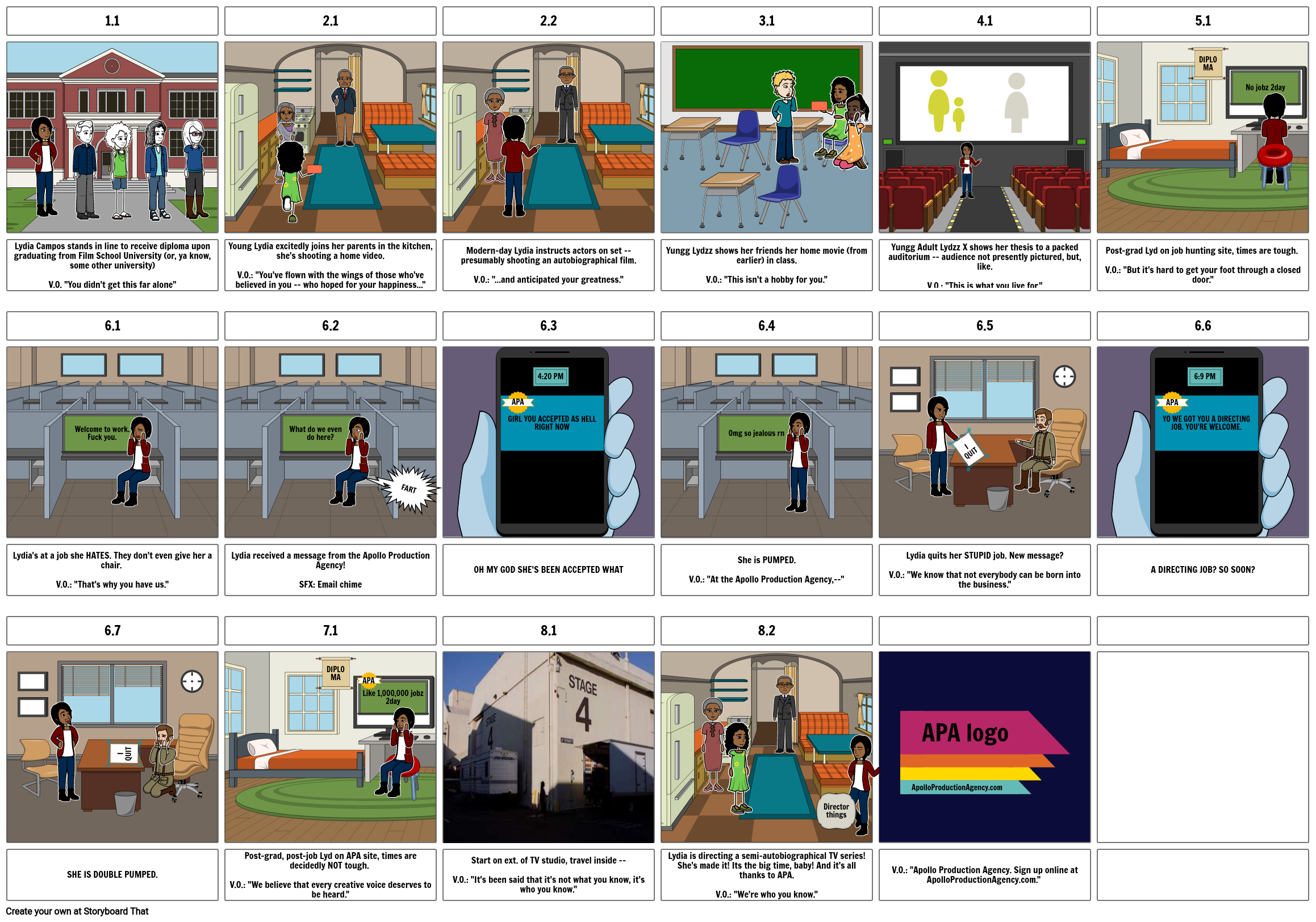 apa 327 ad Storyboard par danieluhlenberg