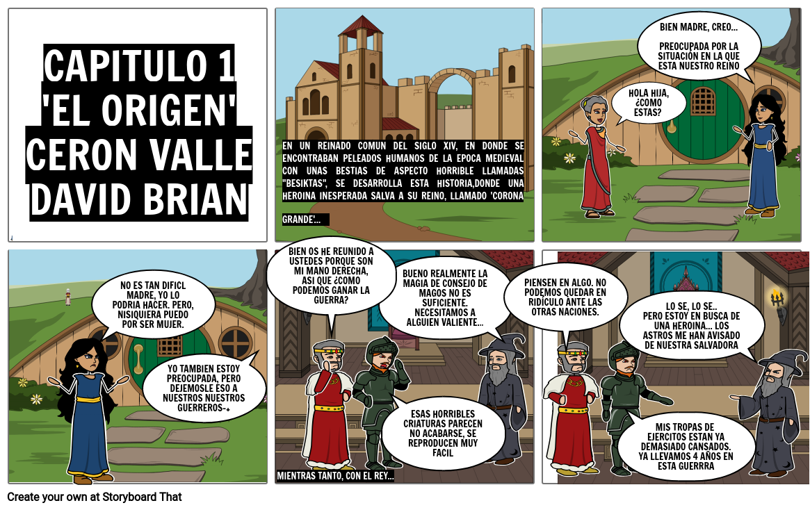 DAVID CERON Storyboard por davidvbrian