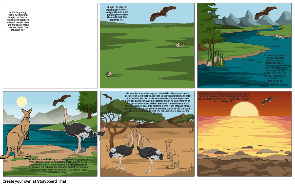 bunjil Storyboard by db1fbf45