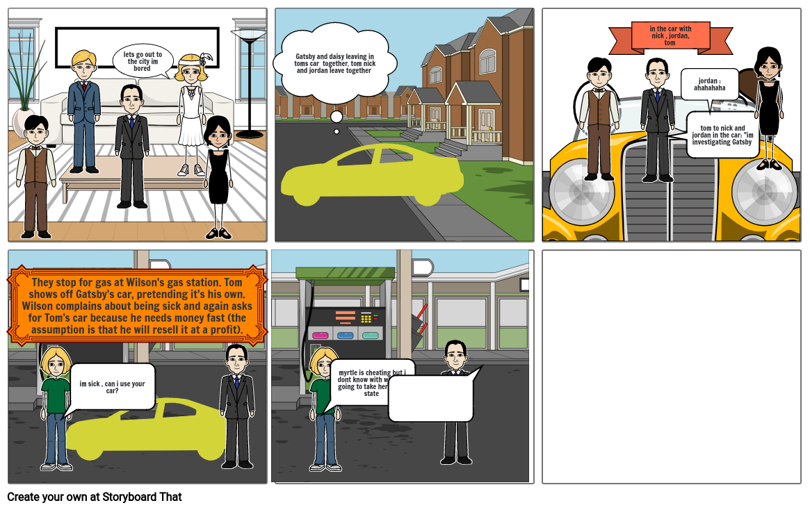 Great Gatsby Storyboard By Db2d0b5a