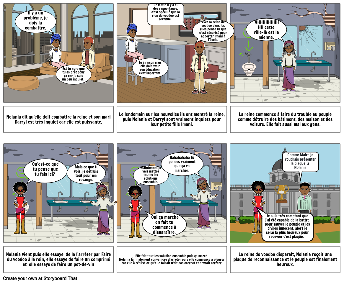 french Storyboard por dc078462