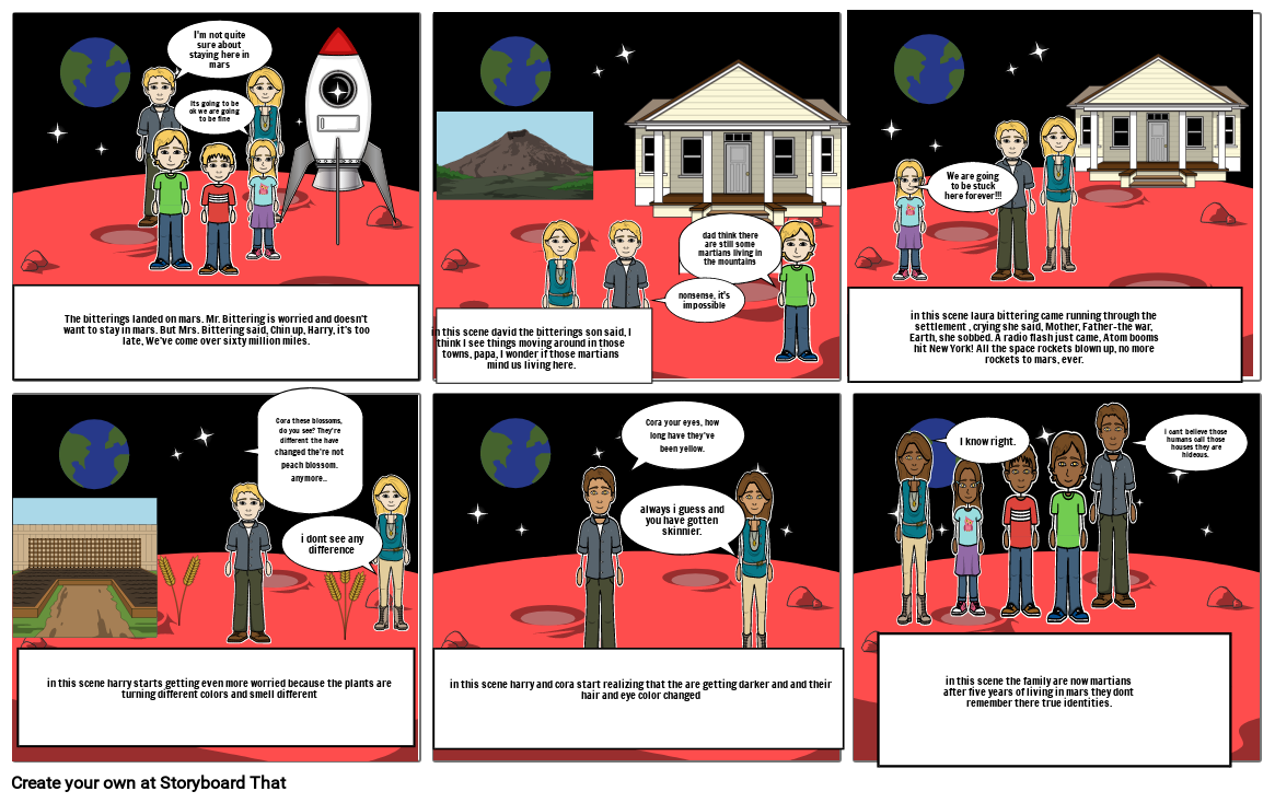 Dark They Were and Golden Eyed Storyboard por dc218322