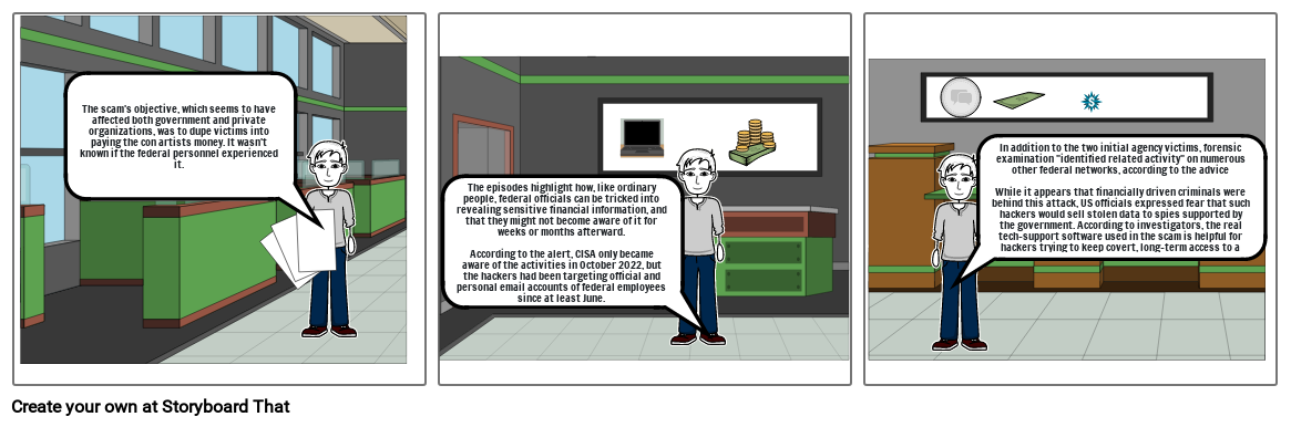 scammer Storyboard por dc52688a
