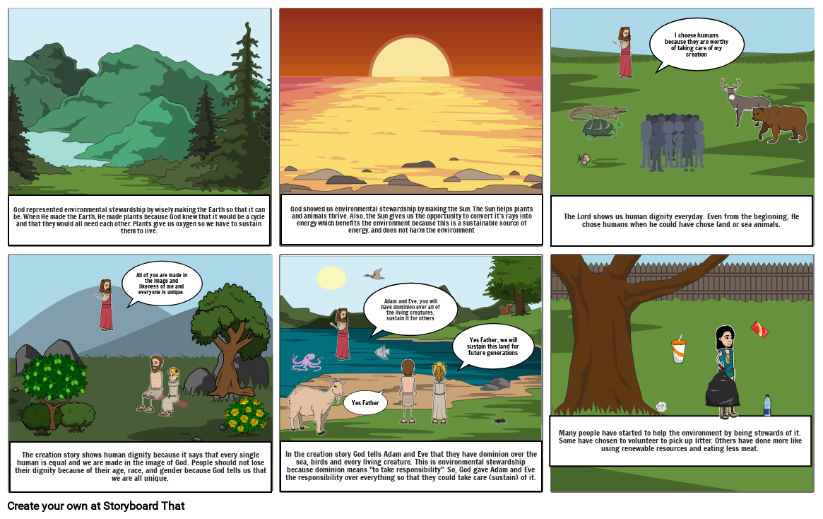Religion Storyboard by dd7a52e3