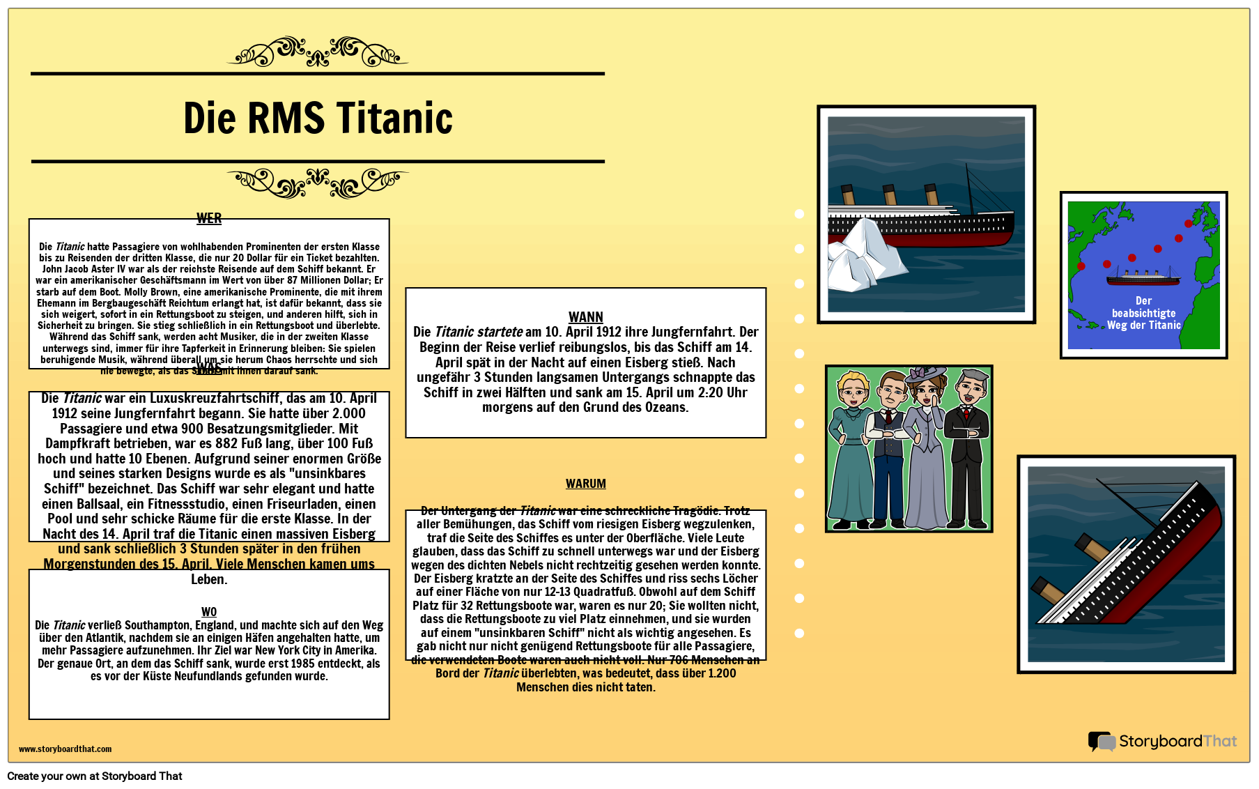 5 Ws Poster Storyboard De examples 5 Ws Poster Storyboard De examples