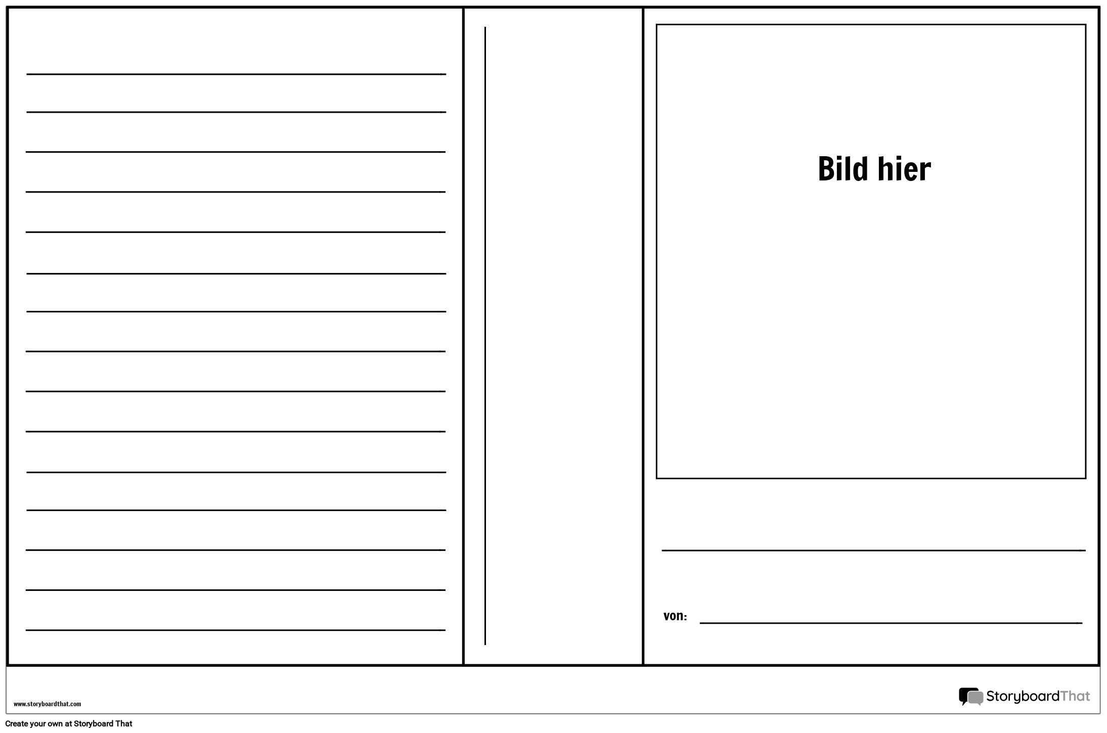 Buchcover Poster 1 Storyboard por de-examples