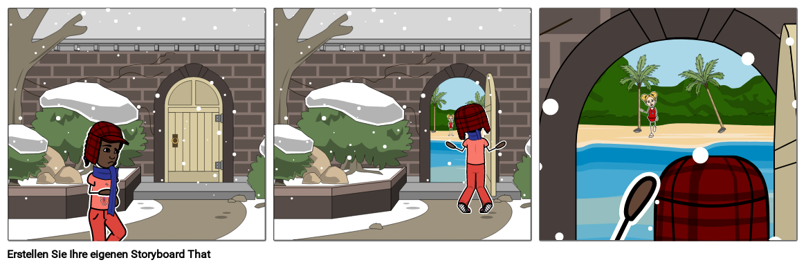 Cartoon-Storyboard Storyboard por de-examples