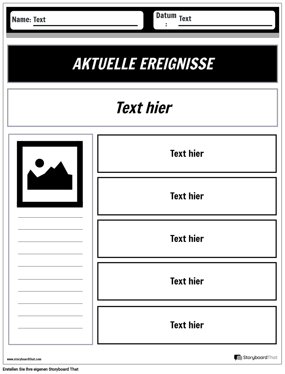 CE Portrait BW 1 Storyboard von de-examples