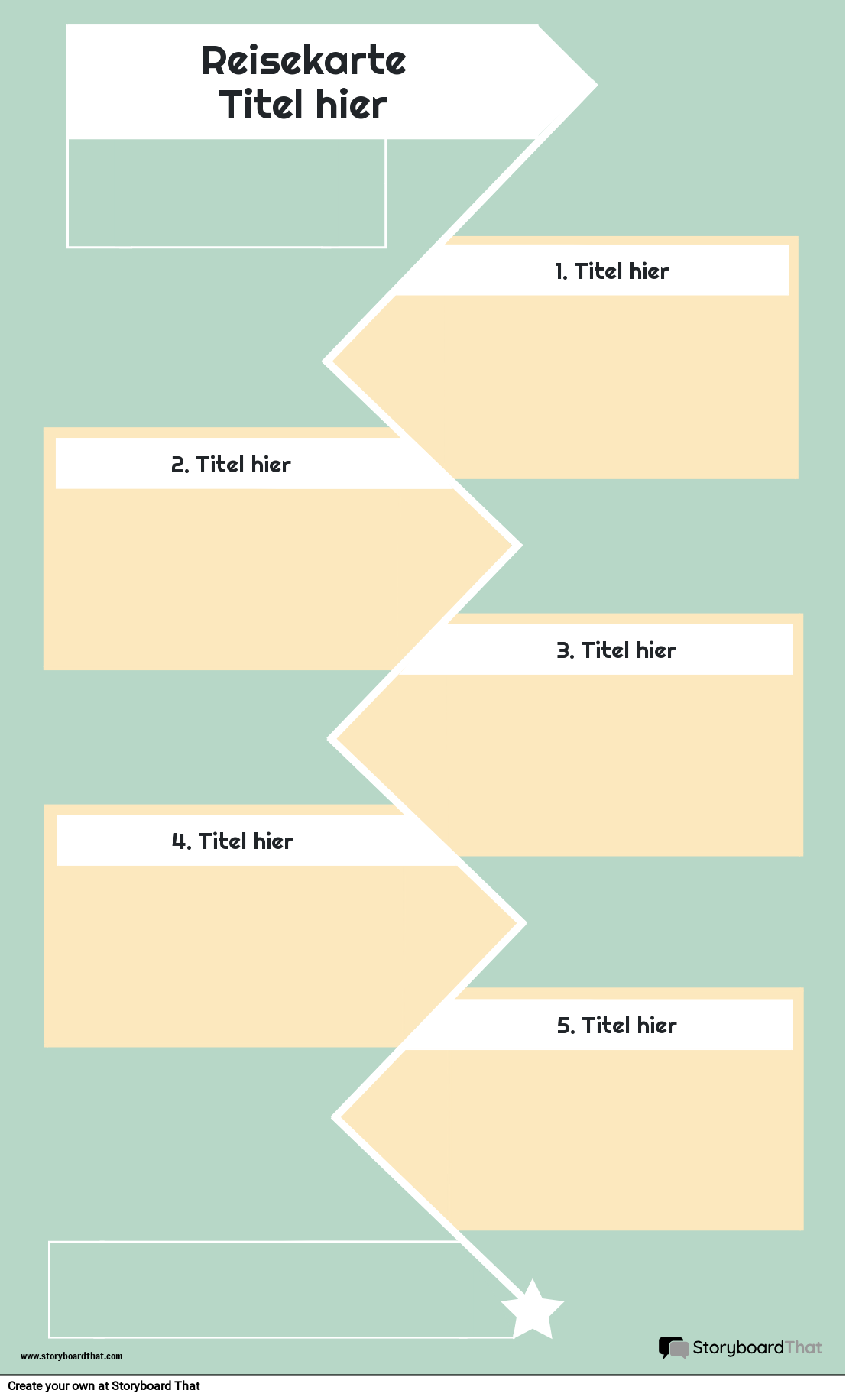 Corporate Journey Map-Vorlage 2 Storyboard por de-examples