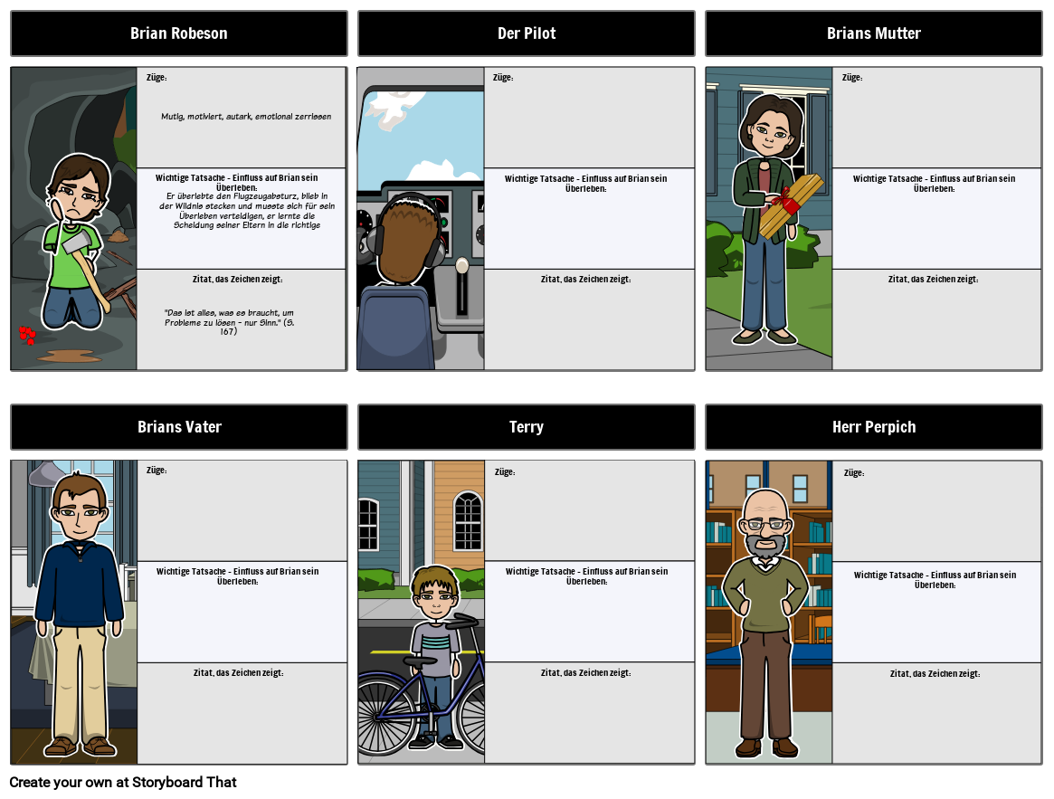 Hatchet Buchstaben Storyboard Por De examples hatchet-buchstaben-storyboard-por-de-examples