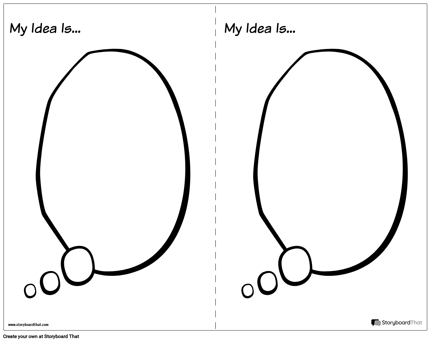Ideenzettel für den Vorschlagskasten Storyboard Ideenzettel für den Vorschlagskasten Storyboard