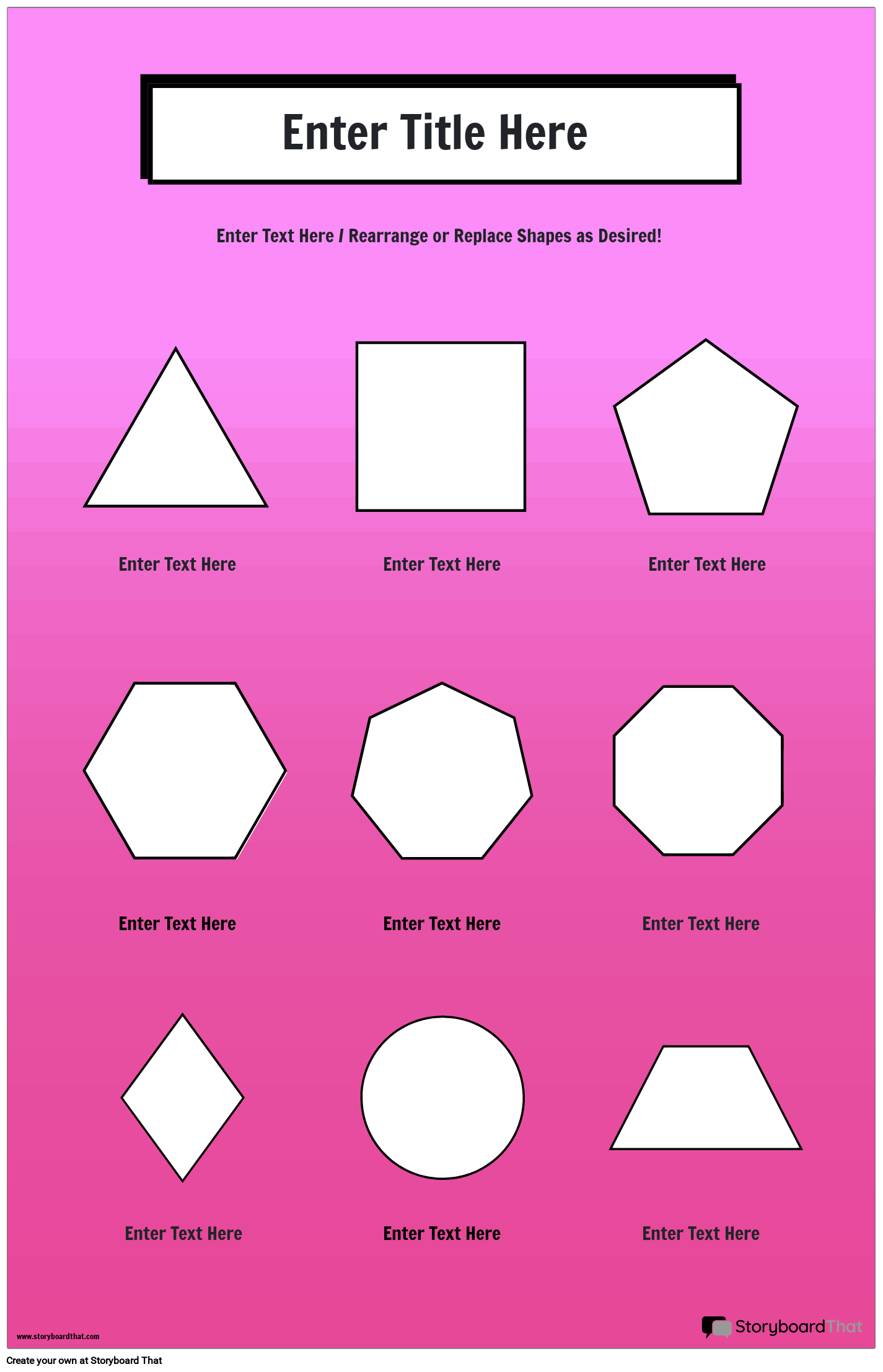 Machen Sie Mathe-Plakate | Mathe-Plakat-Vorlagen