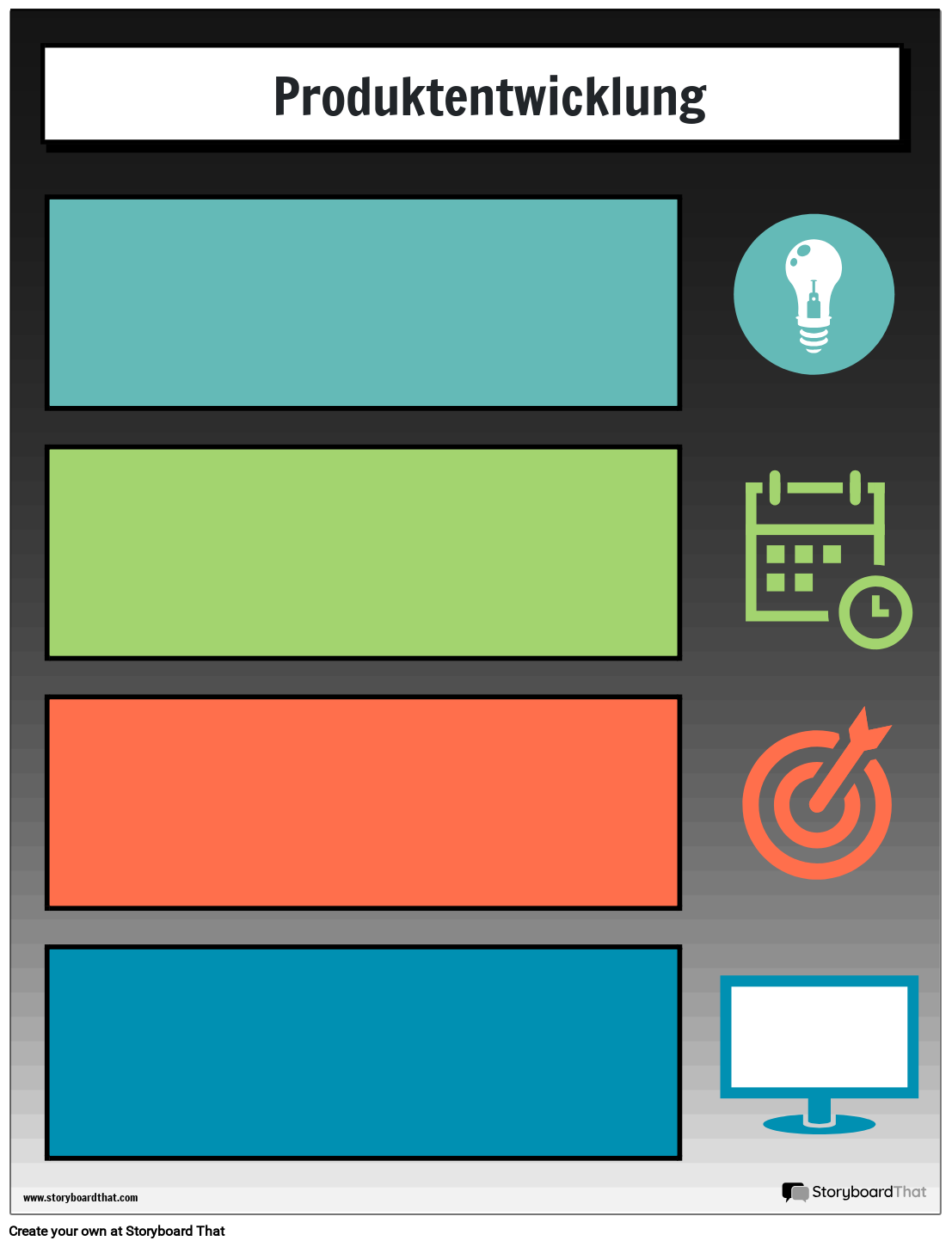 Produktentwicklung 4 Storyboard von de-examples