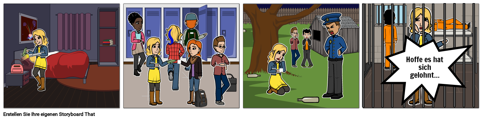 PSA – Verhaftung Storyboard von de-examples