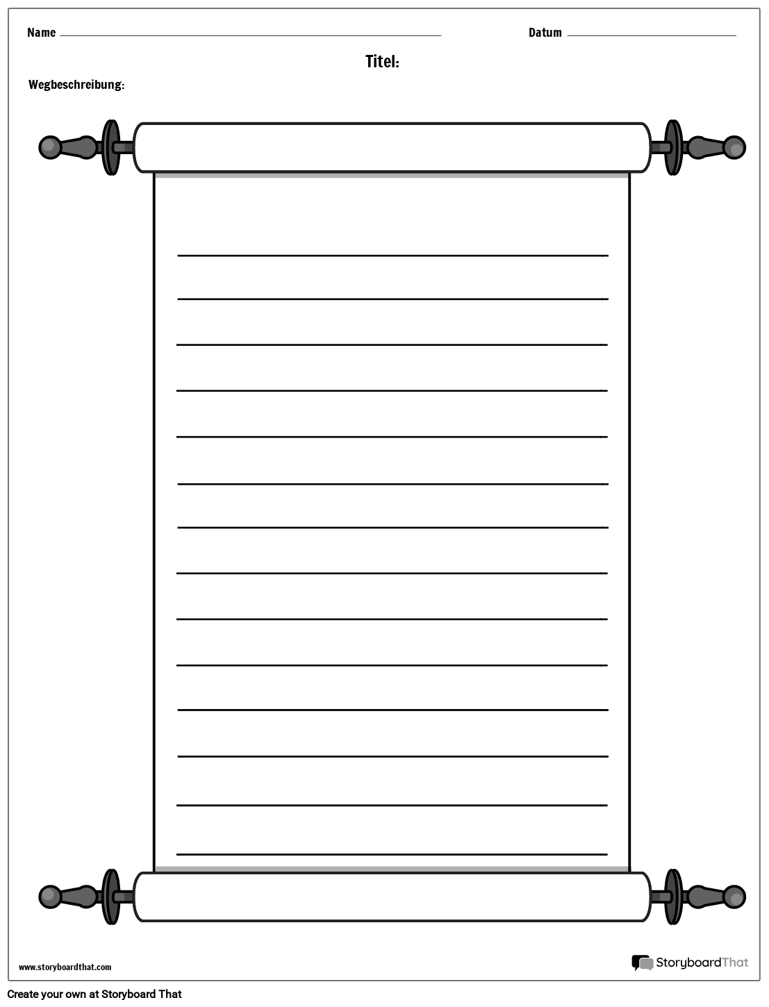 Scrollen Storyboard ידי de-examples