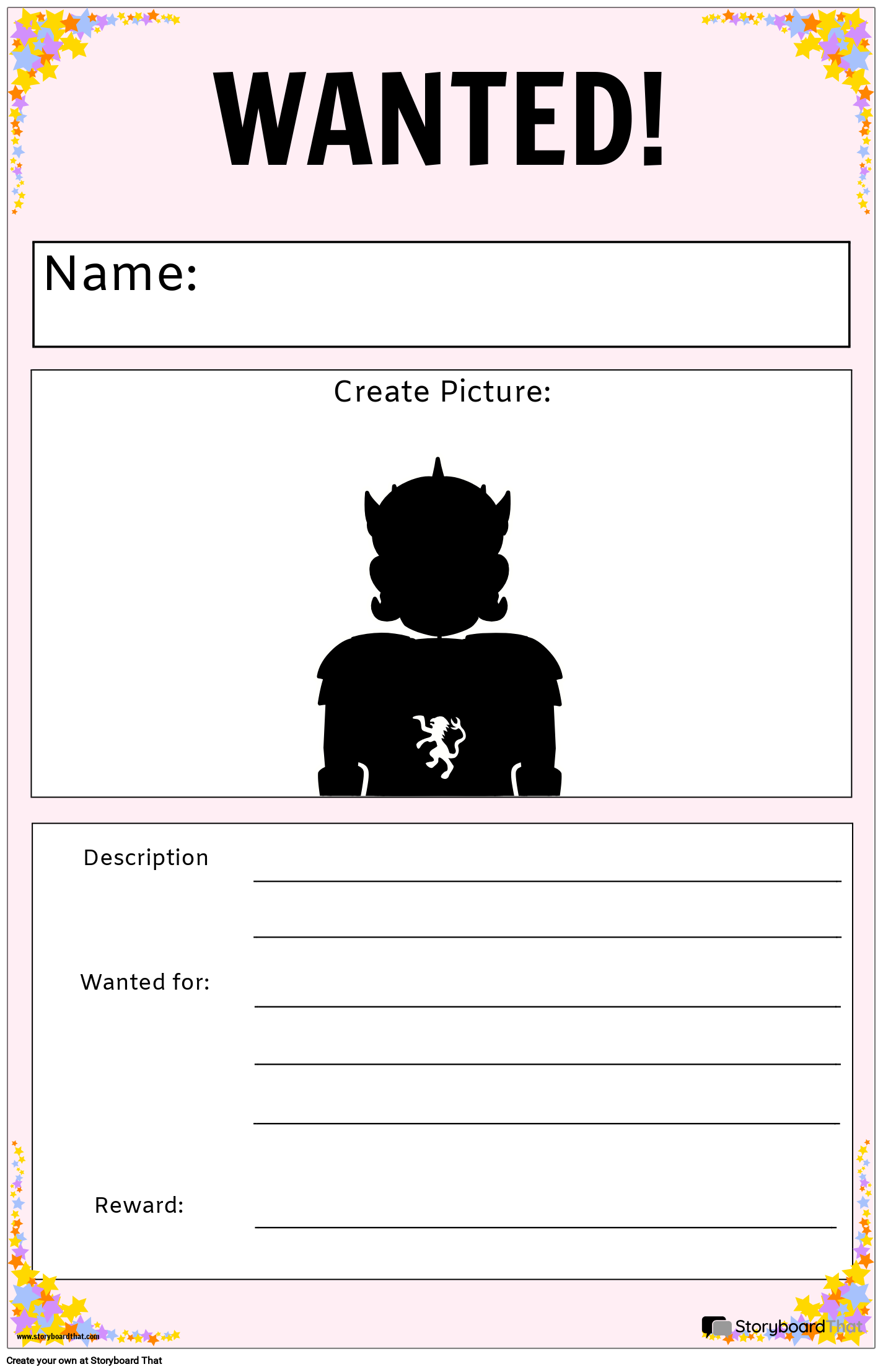 Steckbrief 5 Storyboard von de-examples