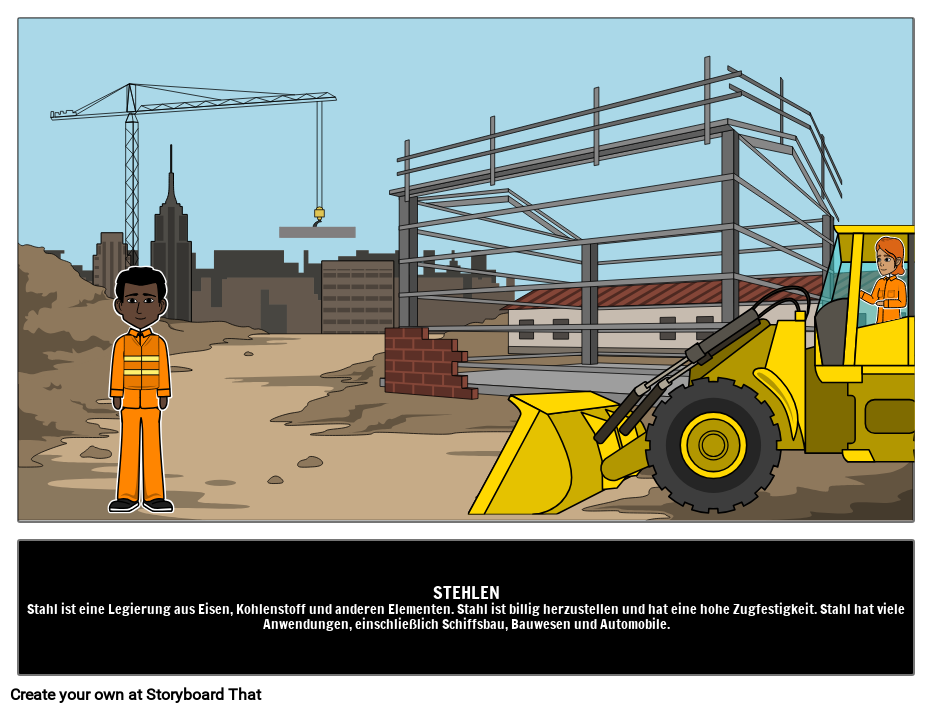 Stehlen Storyboard von de-examples