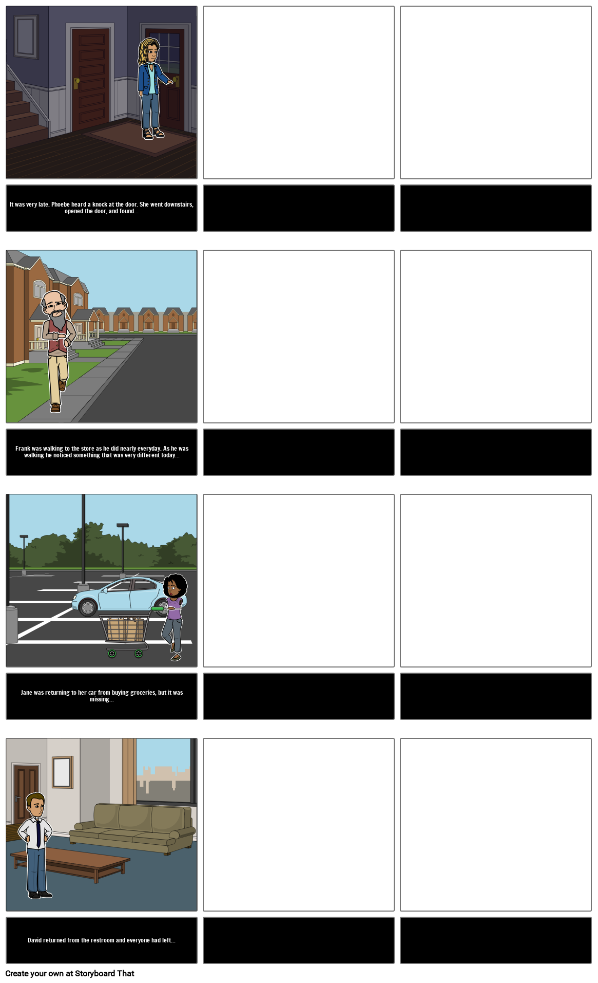 Story-Starter Storyboard by de-examples