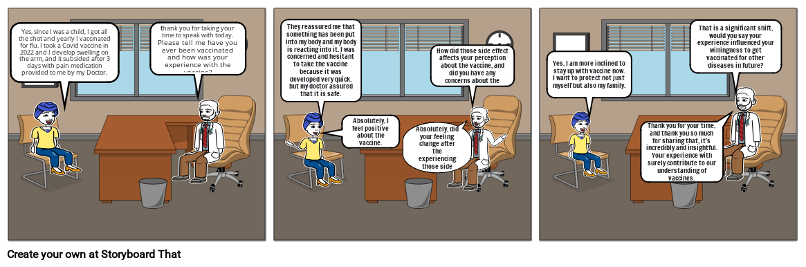 qualitative semi structured interview Storyboard