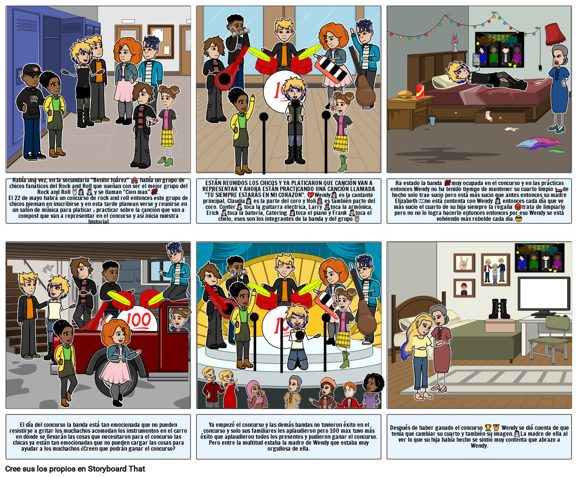 Rock And Roll Storyboard By Dea622dd Rock And Roll Storyboard By Dea622dd
