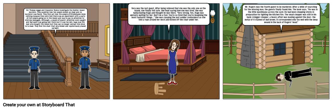 and then there were none Storyboard por deb7694e