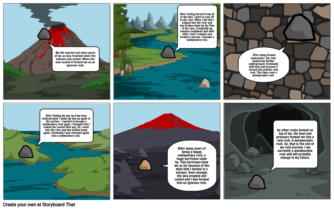 Rock Comic Storyboard by dec82e6c