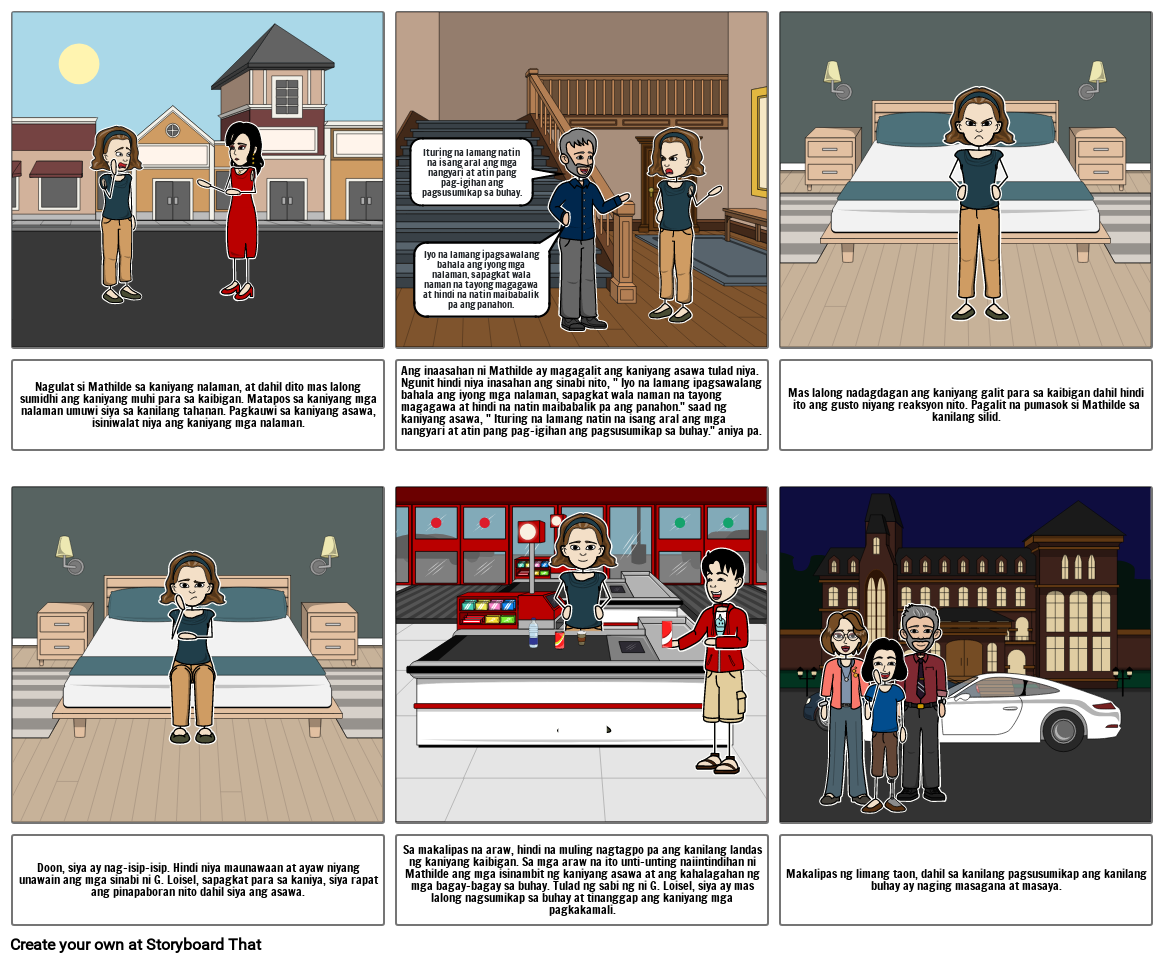 Ang Kuwintas Storyboard por denise34168