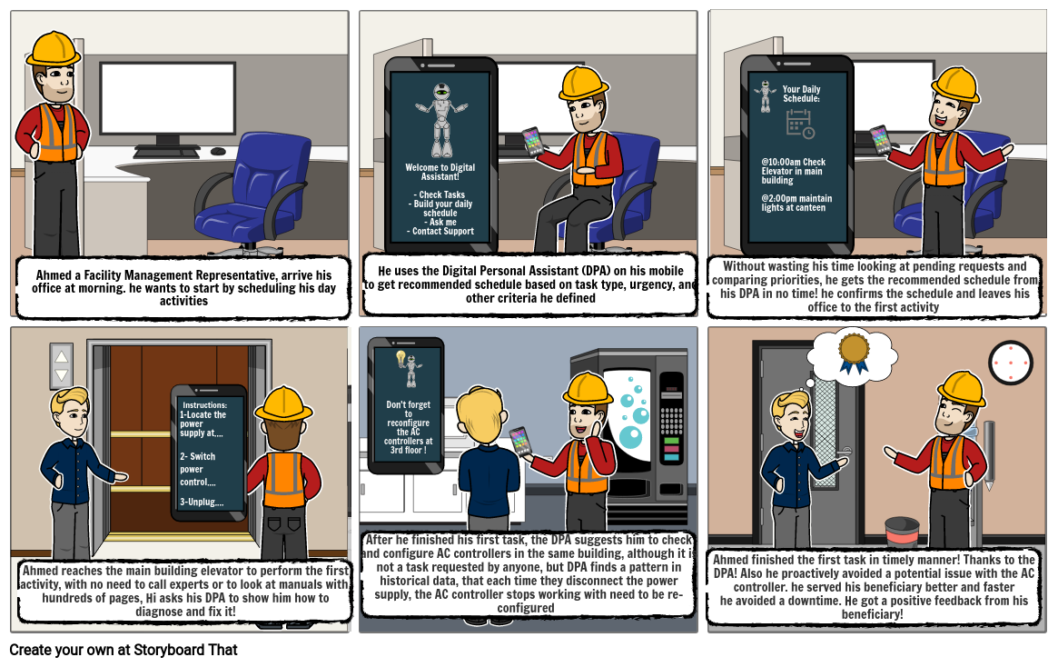 Digital Personal Assistant Storyboard por devwel